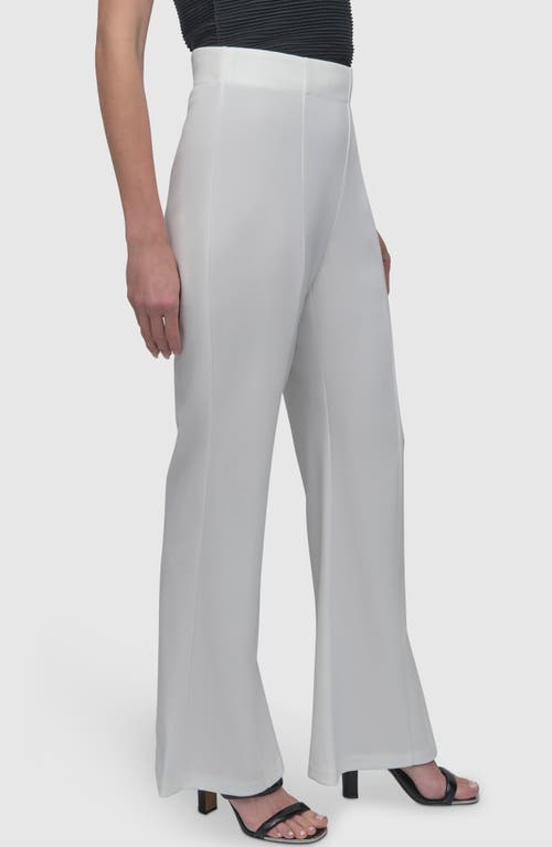 DKNY Wide-Leg Scuba Knit Trousers