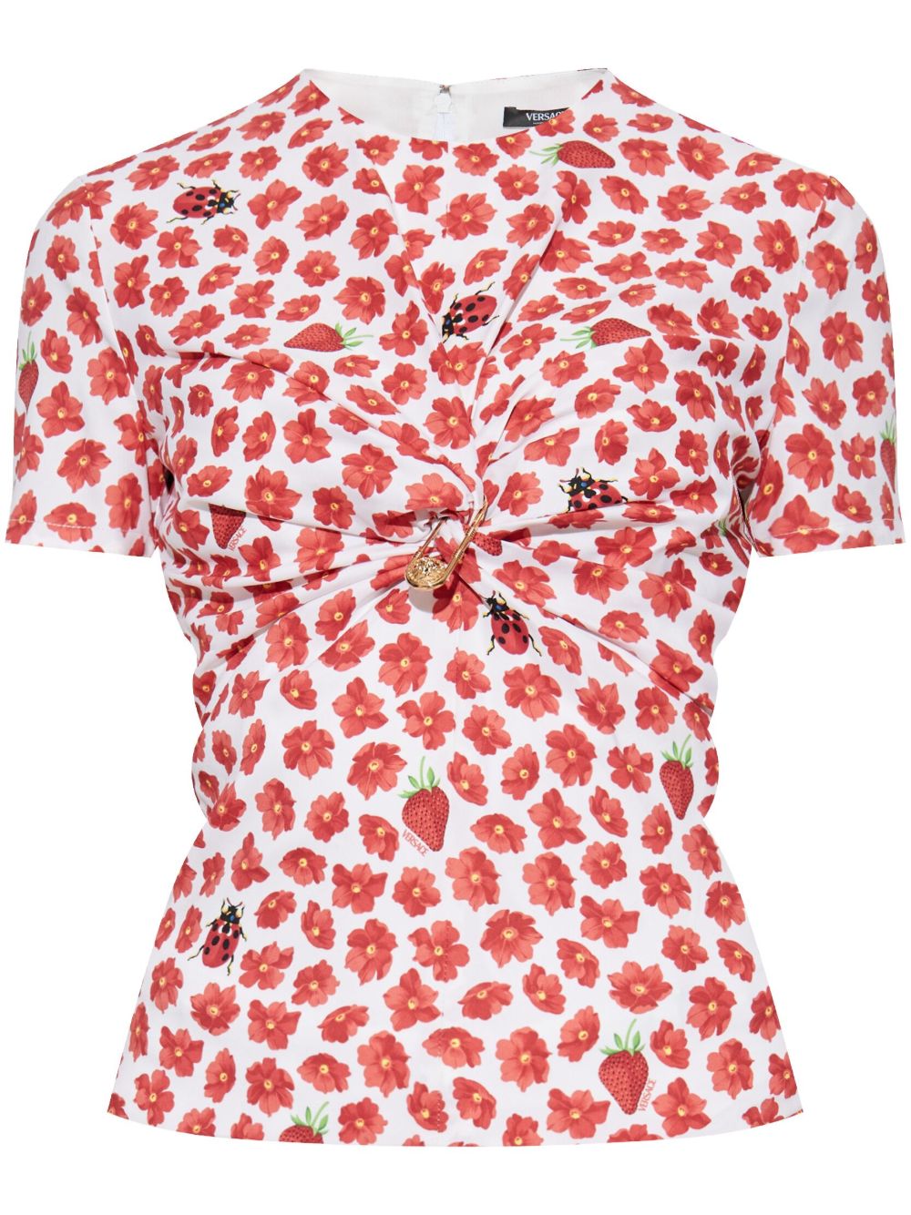 VERSACE Versace Strawberry Garden Top