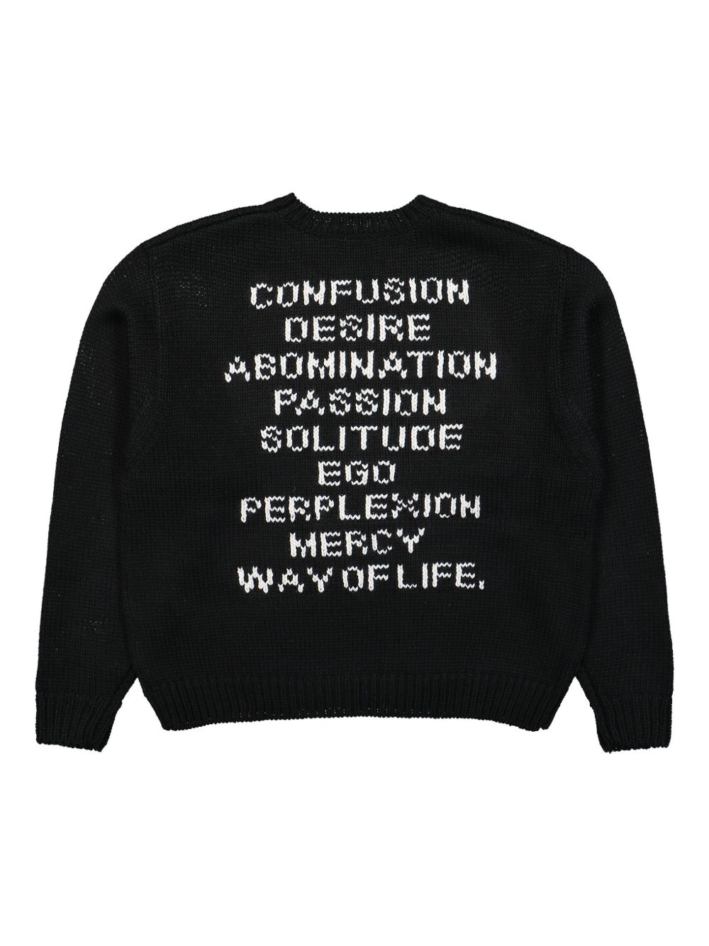 Wtaps Crew-Neck Sweater In Black - 25% Off | Editorialist