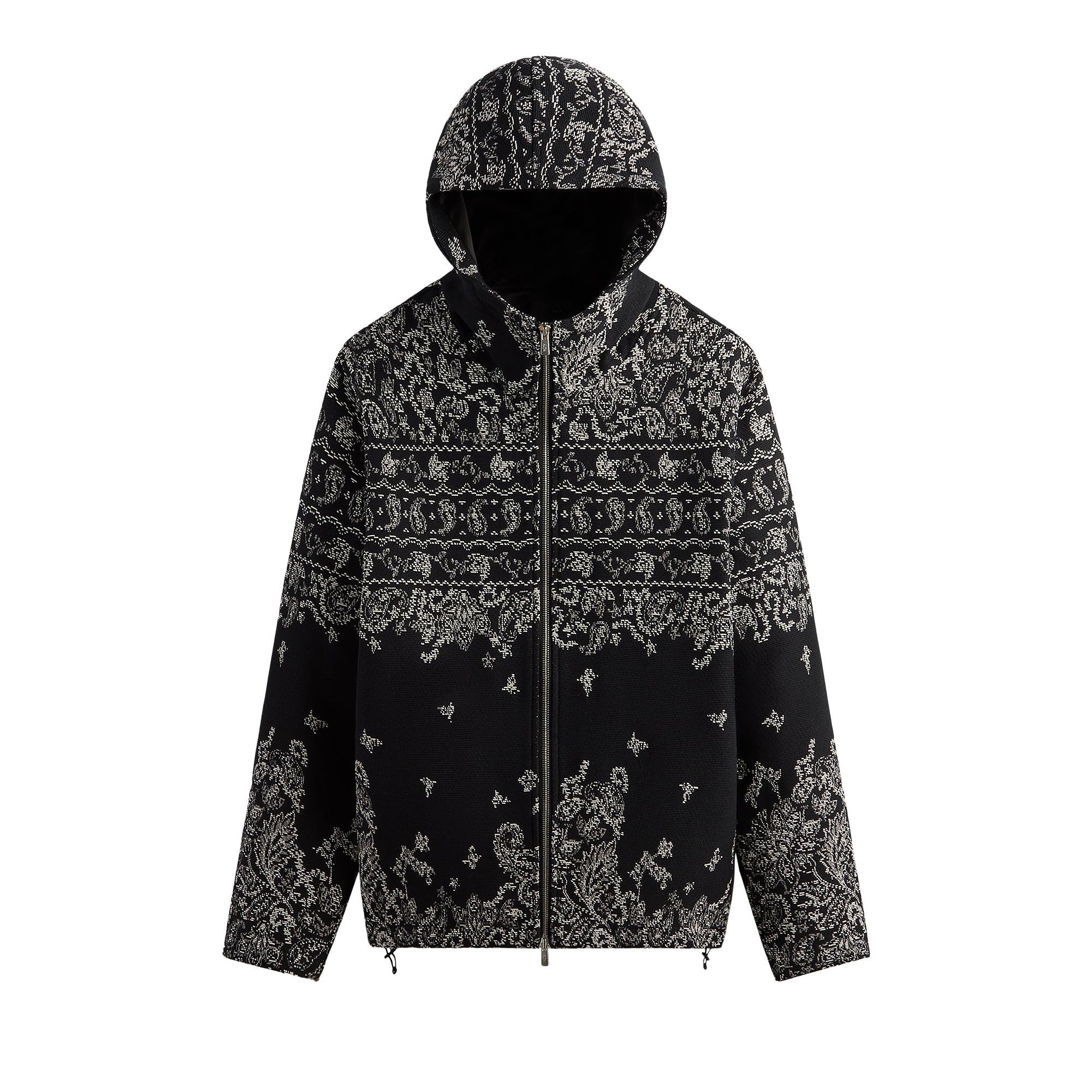 ジャケット・アウター Kith 101 Braden Tapestry Full Zip Hoodie Kith 101 Braden Tapestry Full Zip Hoodie - Black | Editorialist
