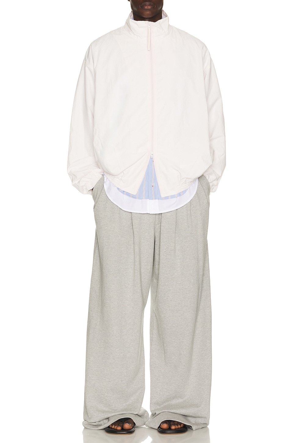 ACNE STUDIOS Acne Studios Zip-Up Jacket with Embroidered Detail