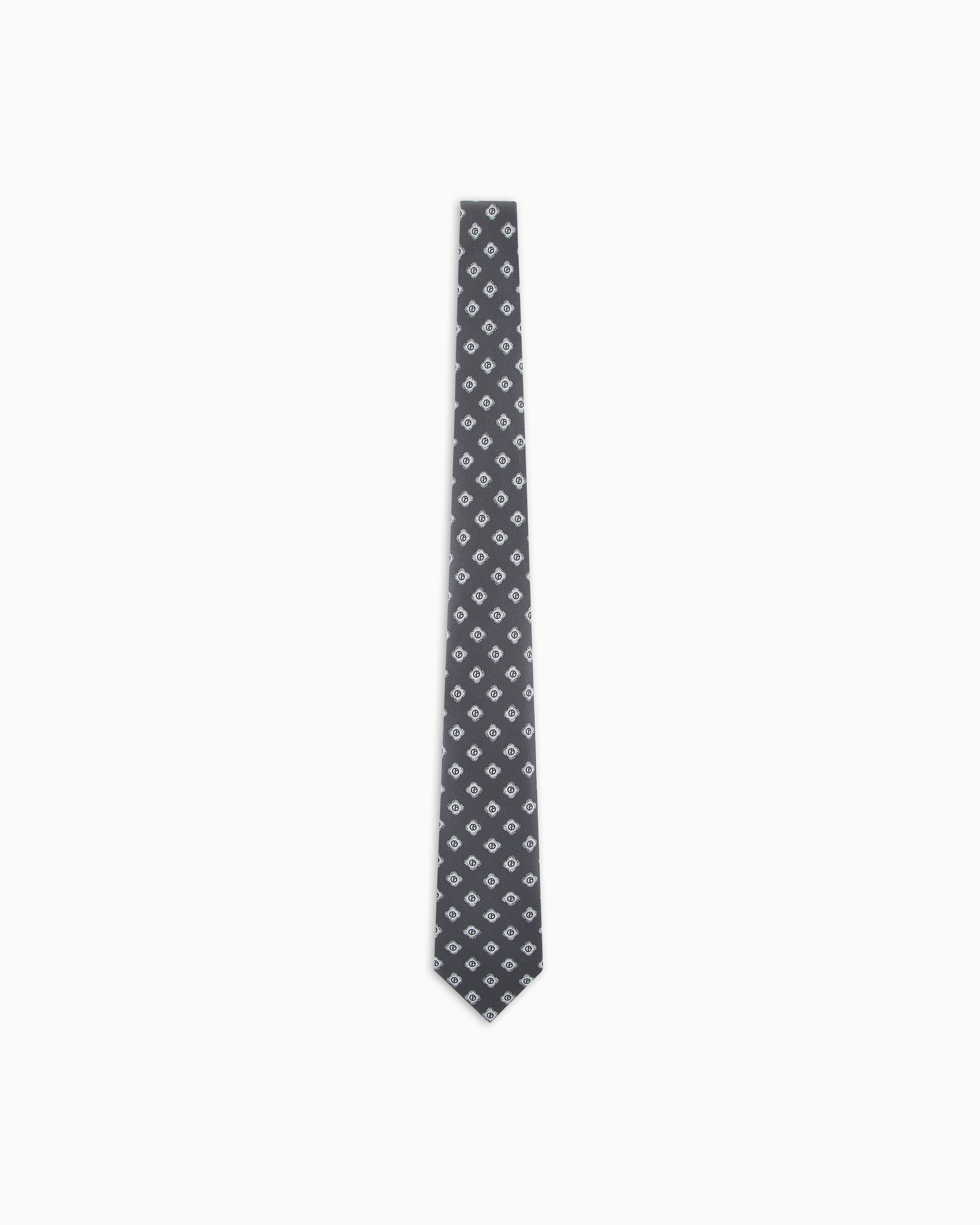 GIORGIO ARMANI Giorgio Armani Printed Silk Tie