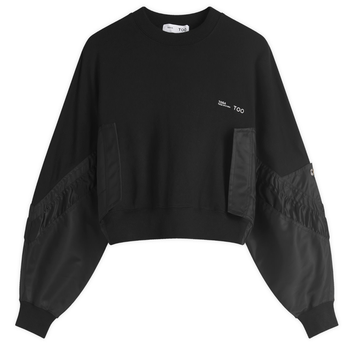トップス TOGA TOO POCKET SWEAT PULLOVER - BLACK Toga Pocket Sweat Pullover In Black - 70% Off | Editorialist