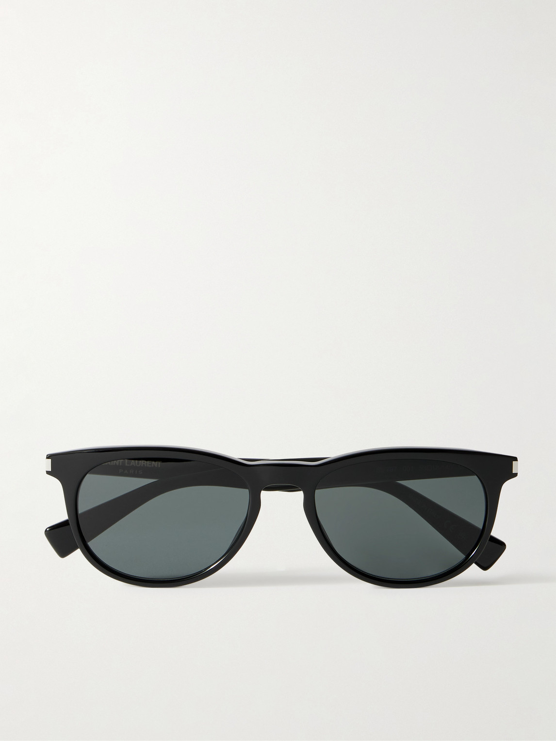 Saint Laurent Round-Frame Recycled-Acetate Sunglasses  display picture 2