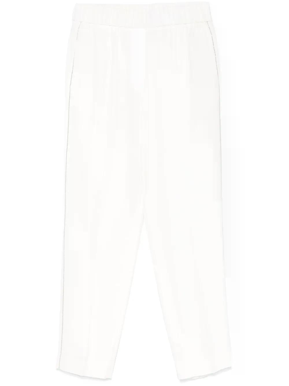 PESERICO Peserico Beaded Trim Trousers