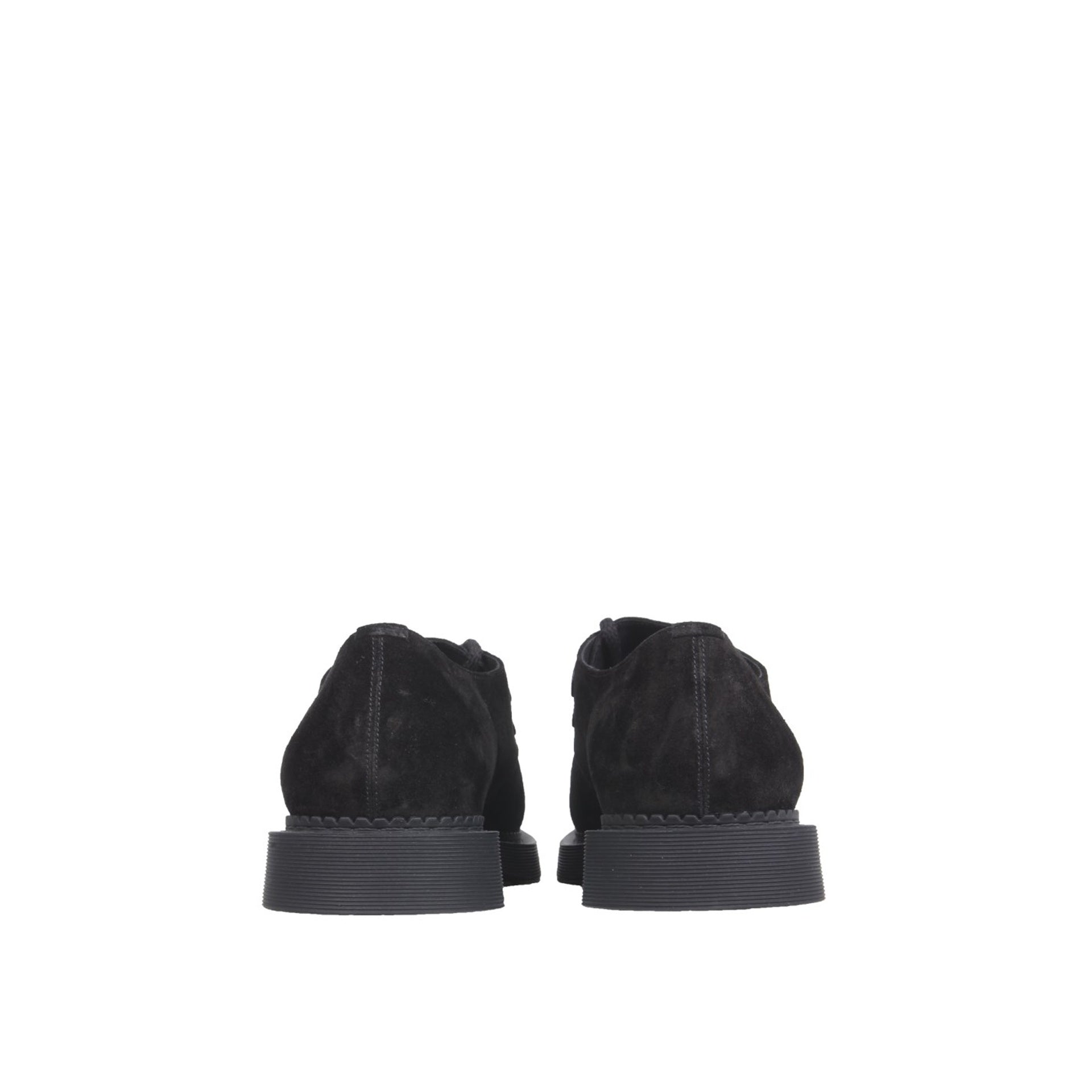 Saint Laurent Teddy Suede Derbies In Black - 46% Off | Editorialist