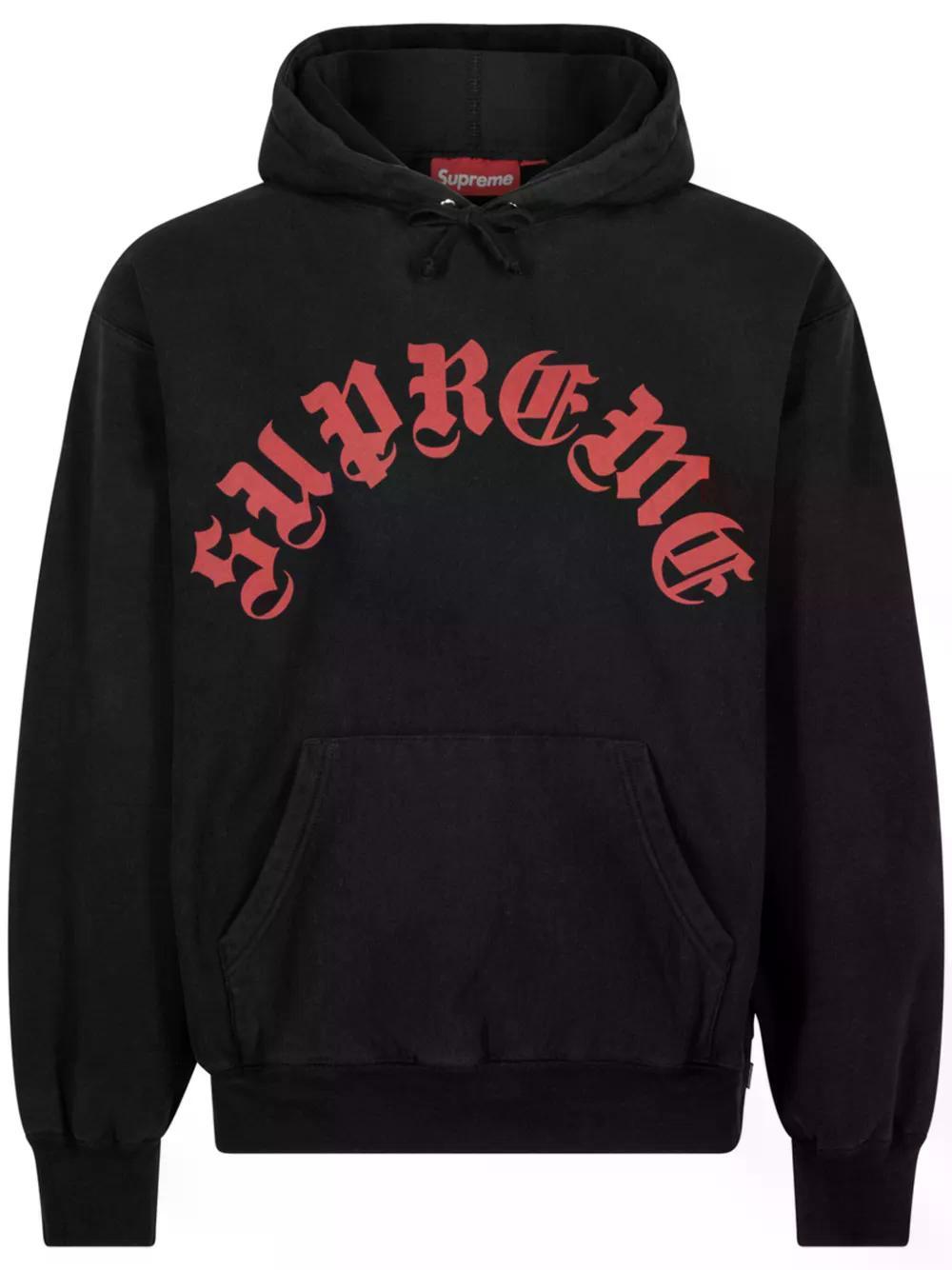 Supreme Arc Hooded Sweatshirt - Black | Editorialist