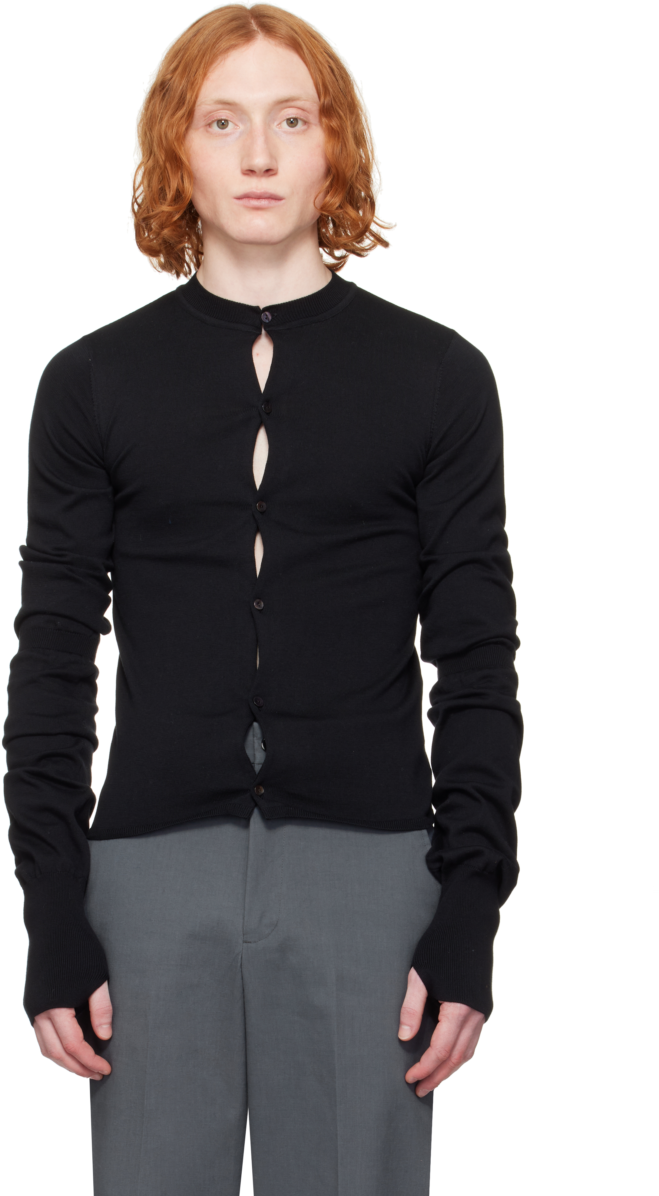 Ouat Office Cardigan - Black | Editorialist