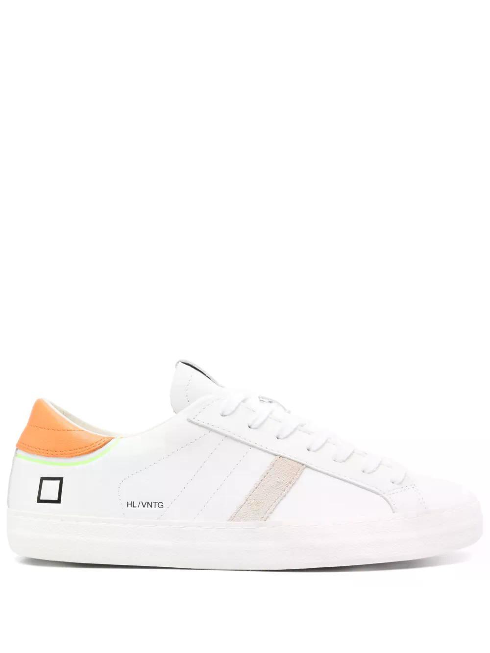 D.A.T.E. Hill Low Sneakers In White - 27% Off | Editorialist