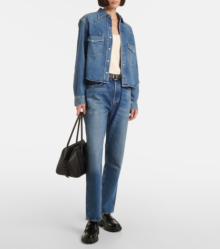 CITIZENS OF HUMANITY Citizens of Humanity Cropped Denim Shirt