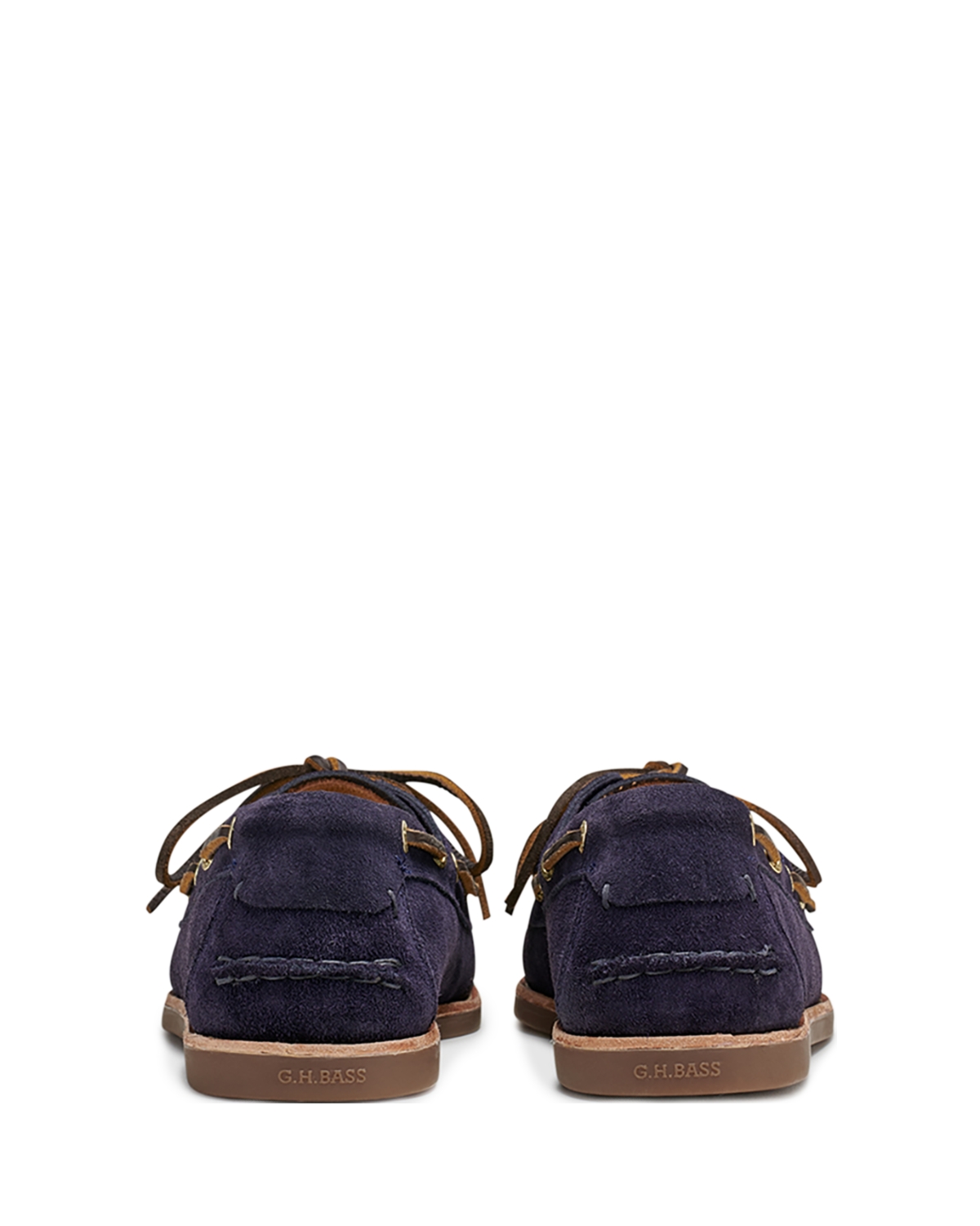 Hampton Suede Boat Shoes In Navy 62% Off Editorialist