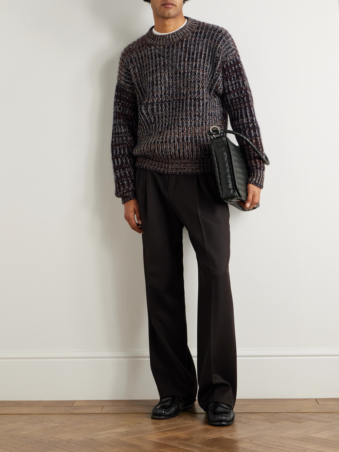 ZEGNA Straight-Leg Wool-Twill Trousers