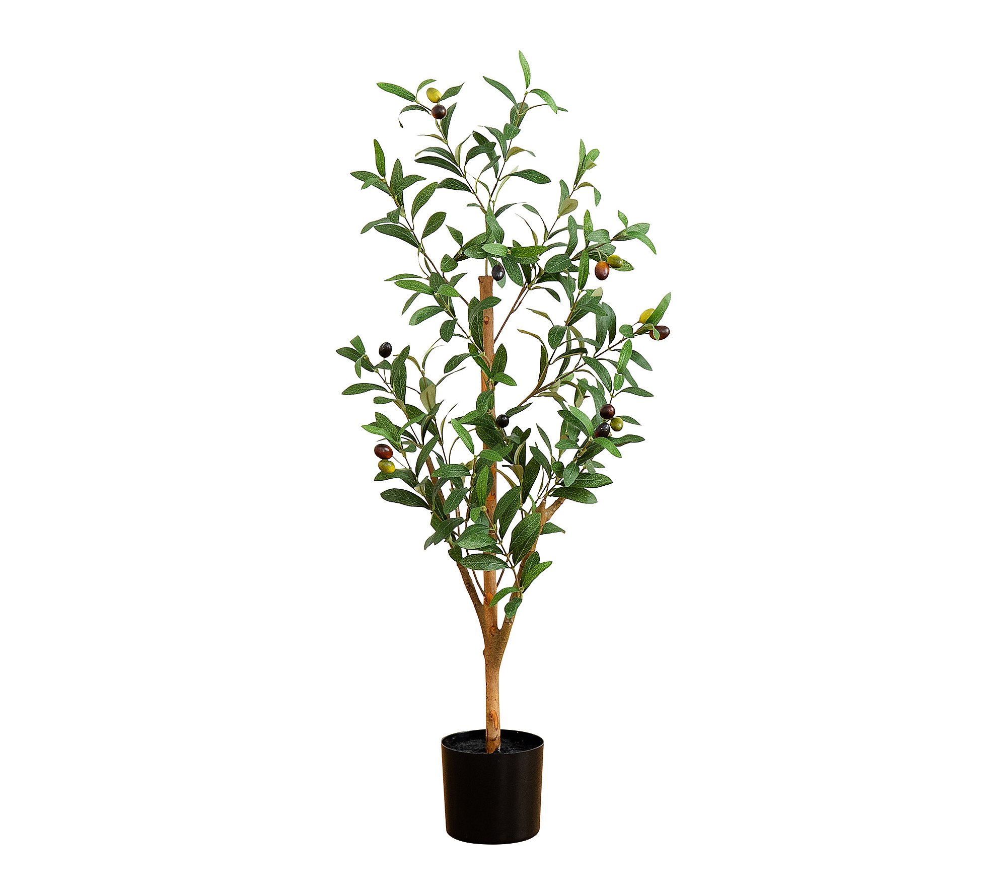Nearly Natural 3' Artificial Olive Tree With Na Tural Trunk - One-Color ...