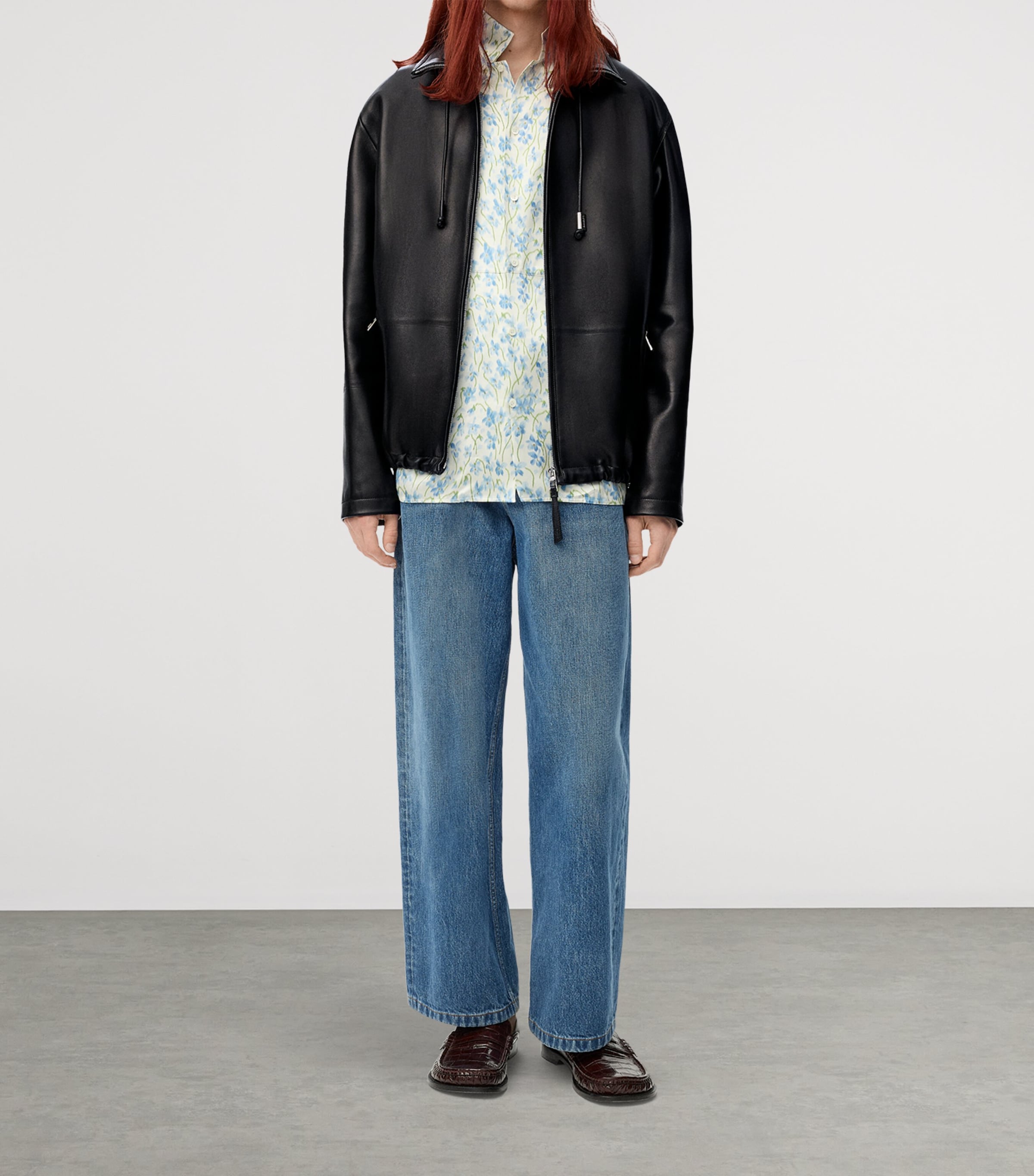 LOEWE Leather Track Jacket