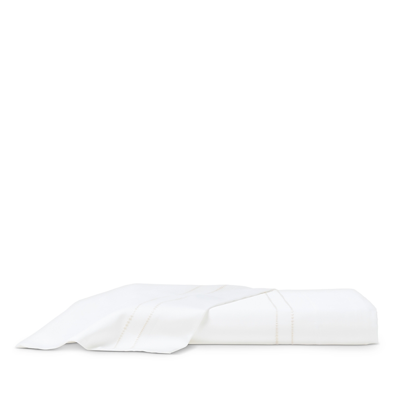 Frette Bright Dots Embroidery Sheet Set, King Exclusive - Milk/Milk ...