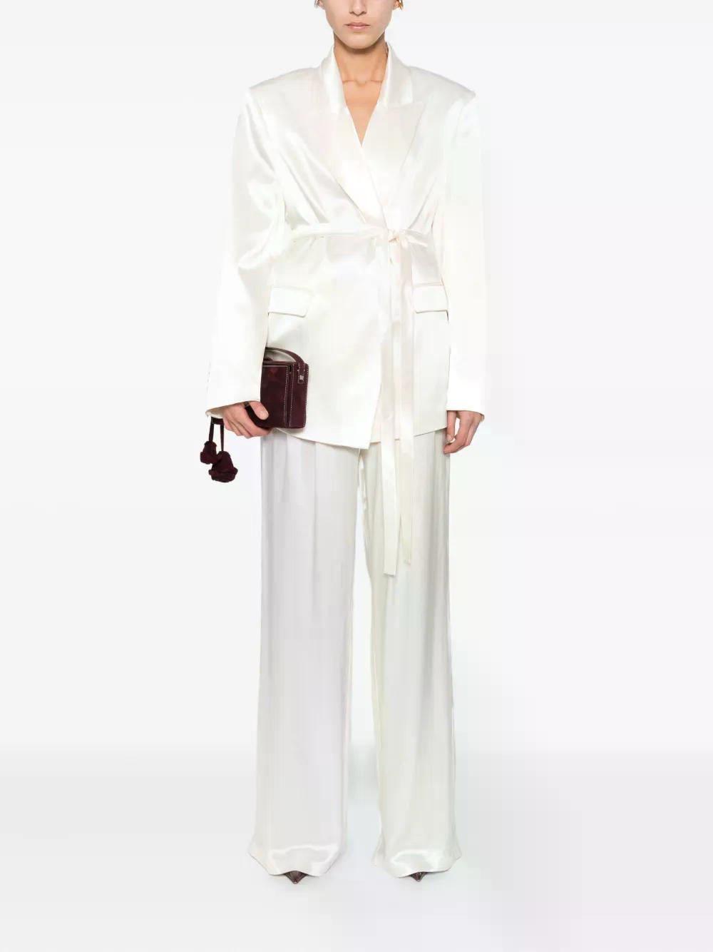 ANDAMANE Pleat-Detail Trousers