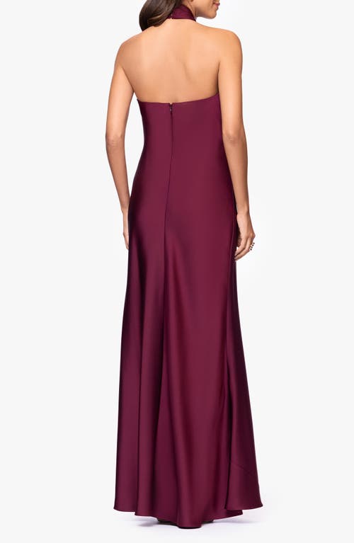 Arcina Ori Devora Satin Maxi Halter Dress - Brown | Editorialist Arcina Ori Devora Satin Maxi Halter Dress - Brown | Editorialist