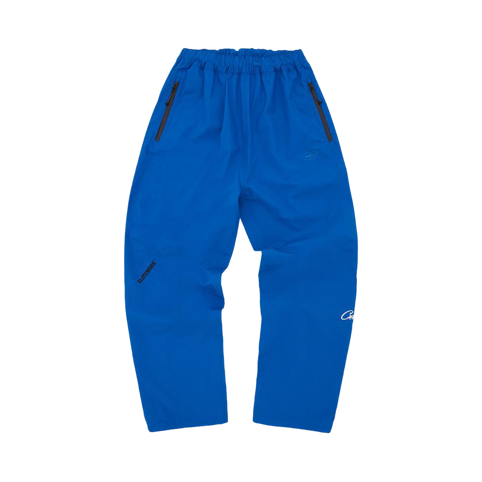 Corteiz Elitework Waterproof Shell Pant - Blue | Editorialist