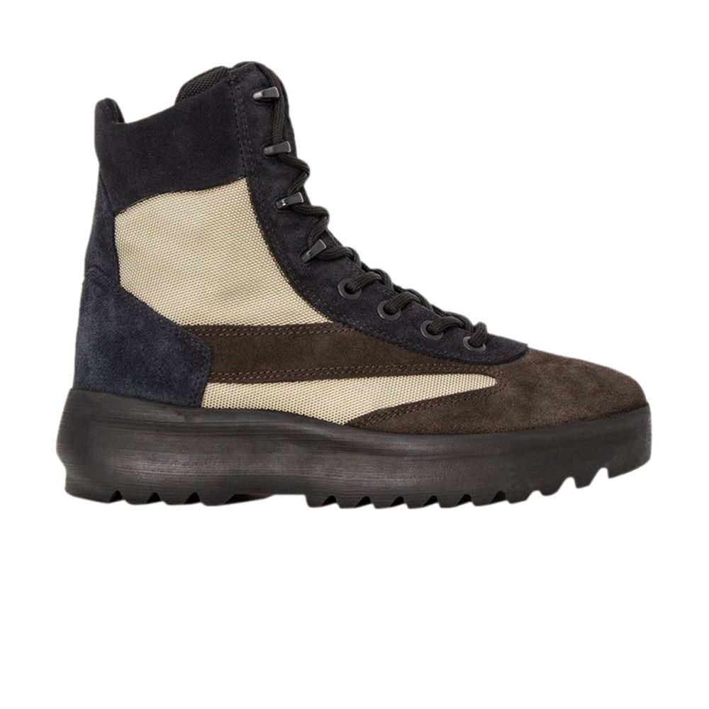 yeezy boots dark brown