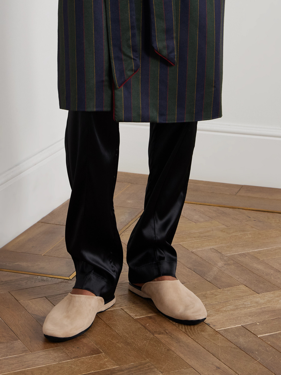 CHARVET Suede Slippers