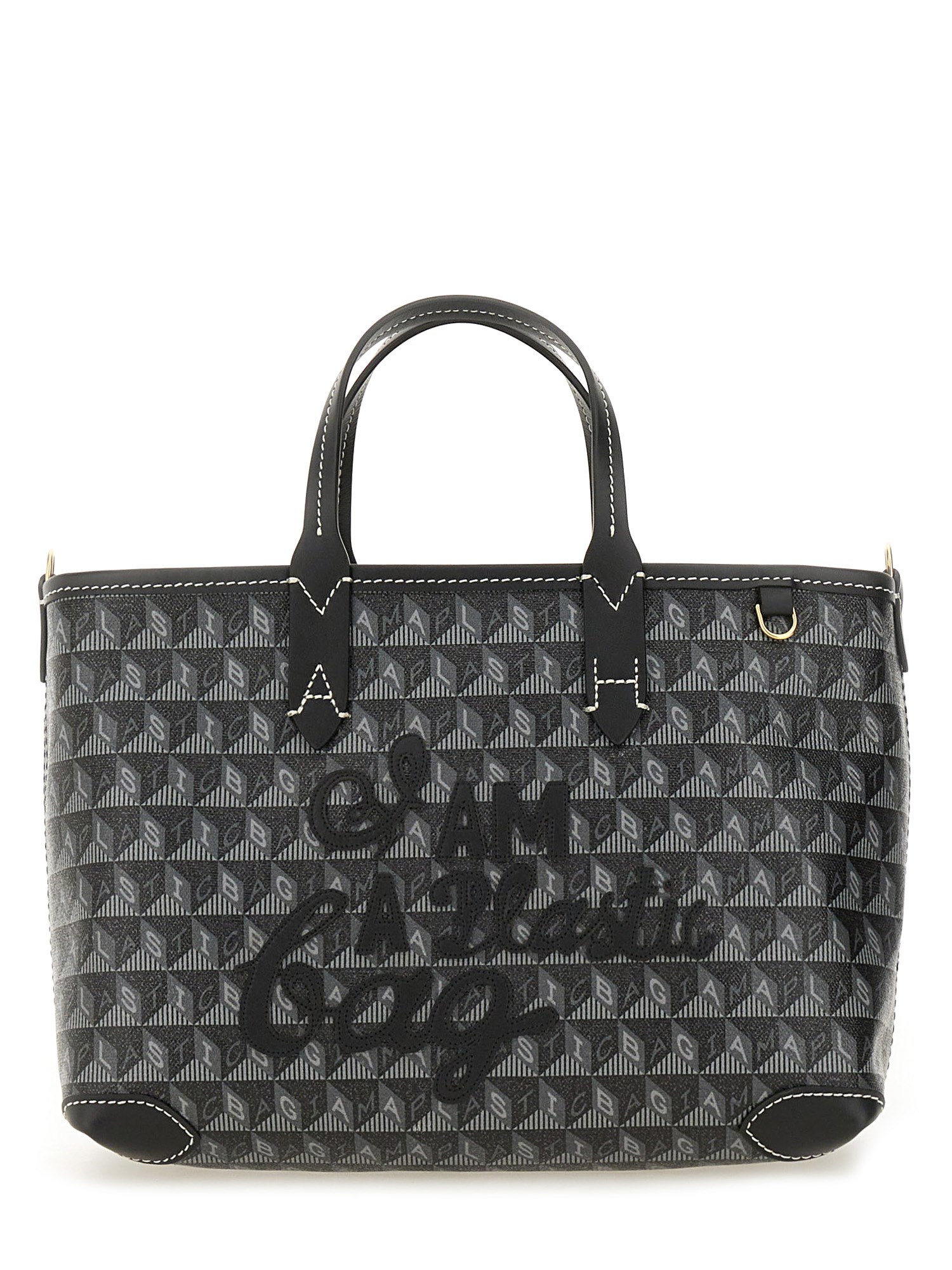 Anya Hindmarch I Am A Plastic Bag" Tote Bag Xs - Black | Editorialist