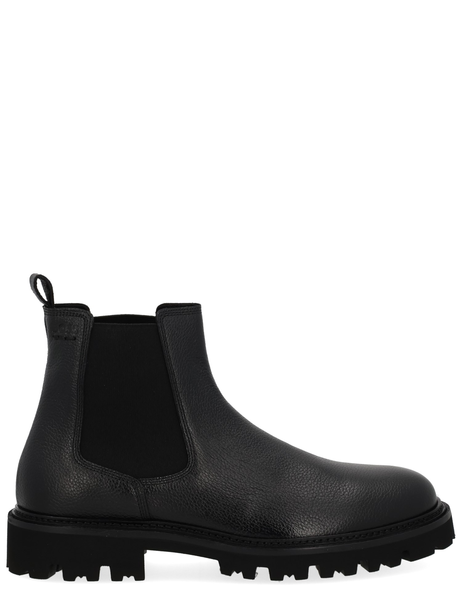 Viron Black Apple Leather 1997 Chelsea Boots In 90 Black - 36% Off