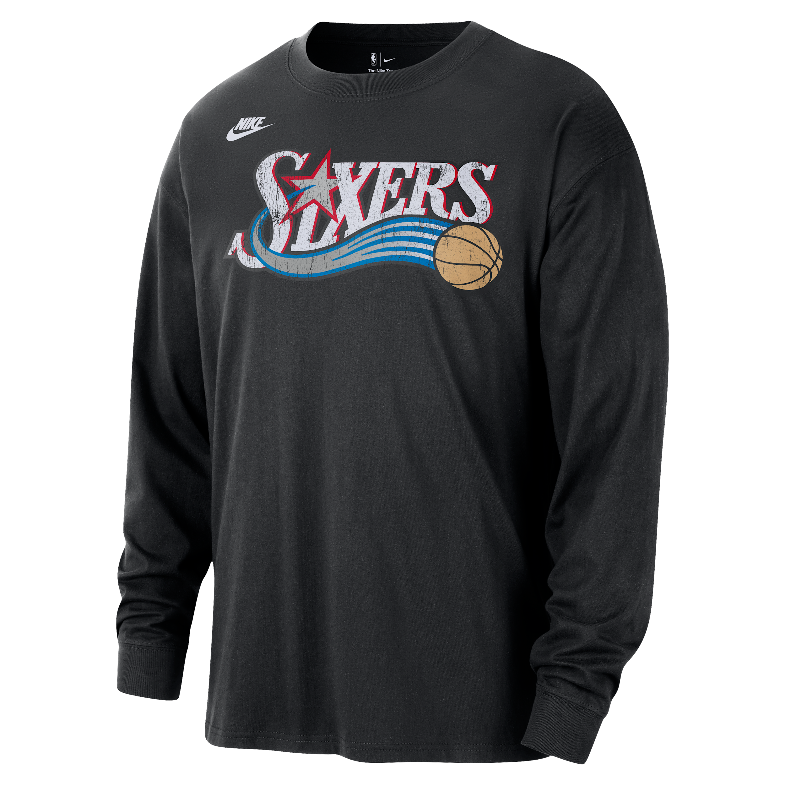 nike sixers t shirt