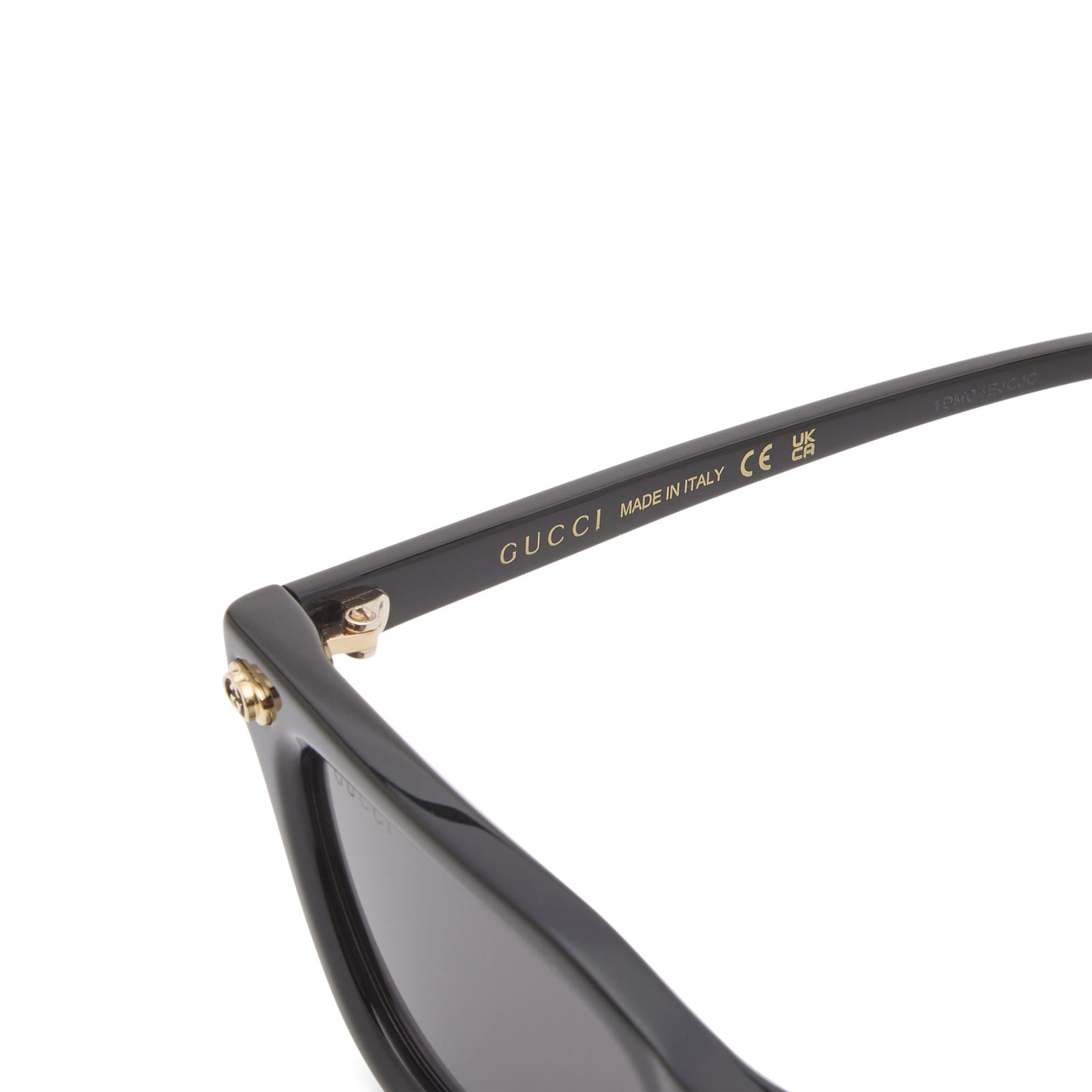 Gucci Gg1944s Cat Eye Sunglasses - Black/Grey | Editorialist