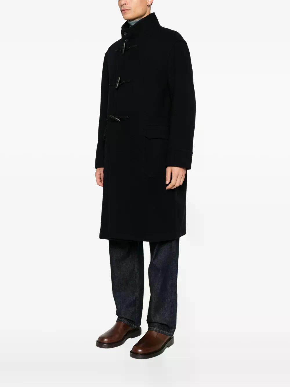 Gloverall Union Jack Monty Duffle Coat In Neutrals 21% Off
