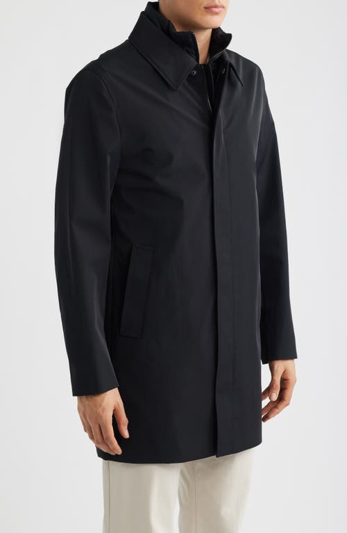REISS Logan Water-Resistant Overcoat with Removable Funnel Neck Insert