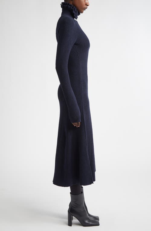 Eliza J Fit & Flare Long Sleeve Sweater Dress In Navy - 40% Off |  Editorialist