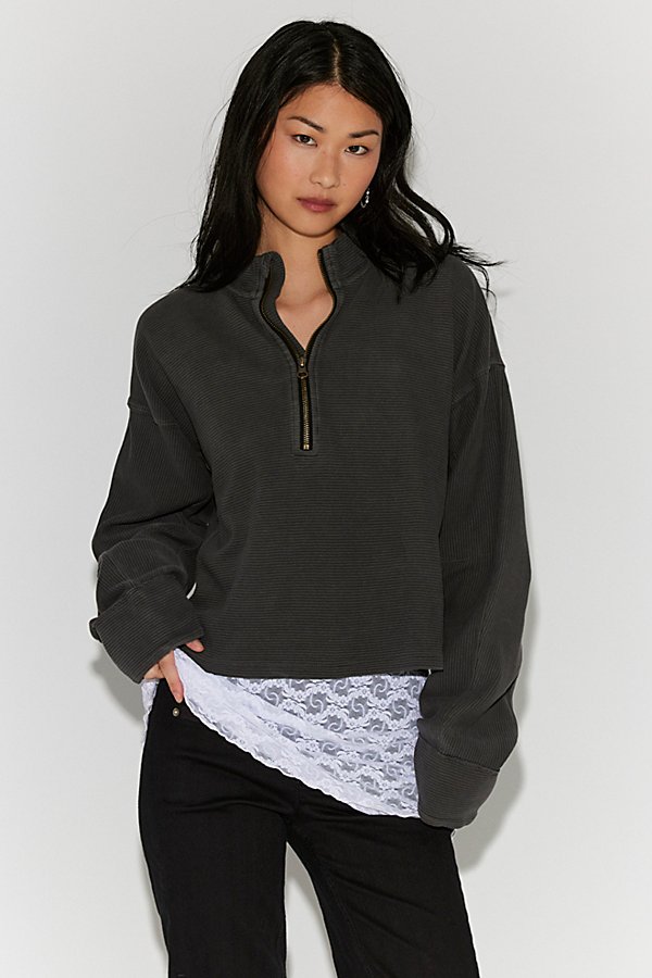 FREE PEOPLE FREE PEOPLE We The Free Celeste Quarter Zip Pullover