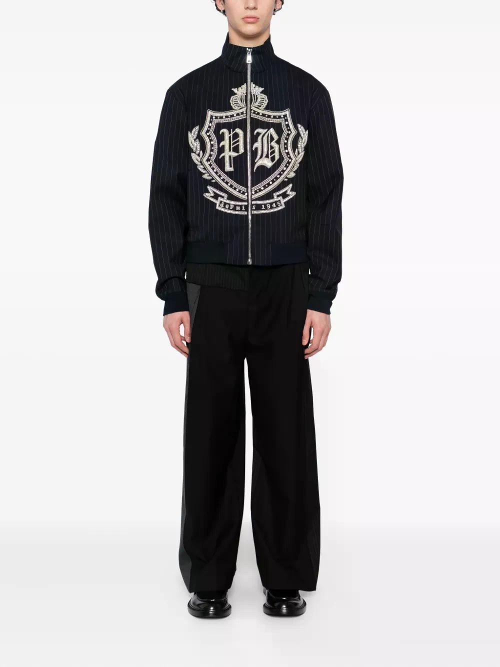 BALMAIN Crystal-Embellished Jacket