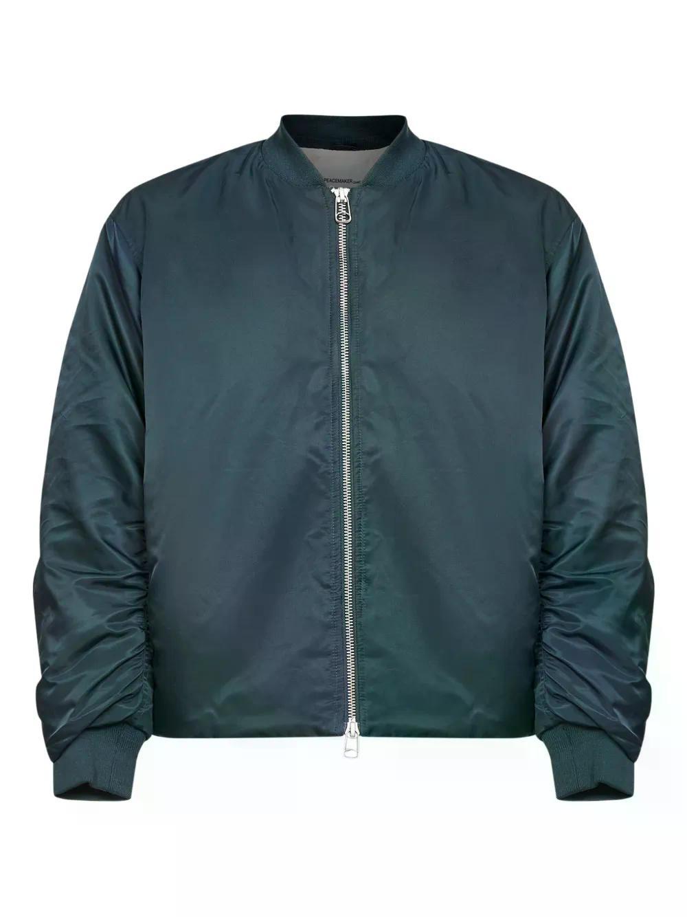 Oamc Peacemaker Minimal Bomber Jacket In Green - 29% Off | Editorialist