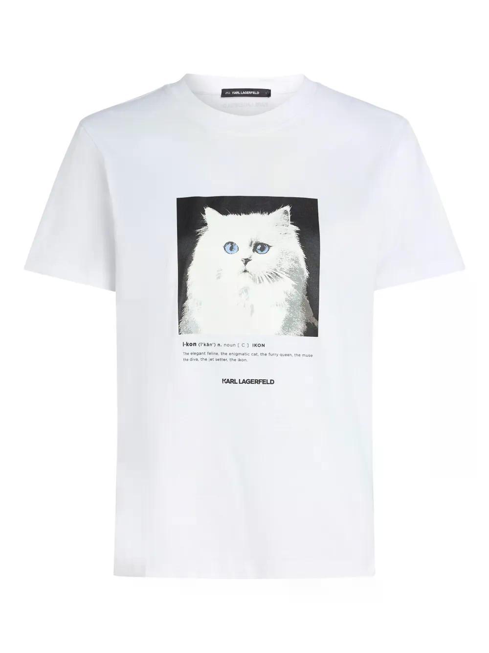 KARL LAGERFELD Photo-Print Tote Bag