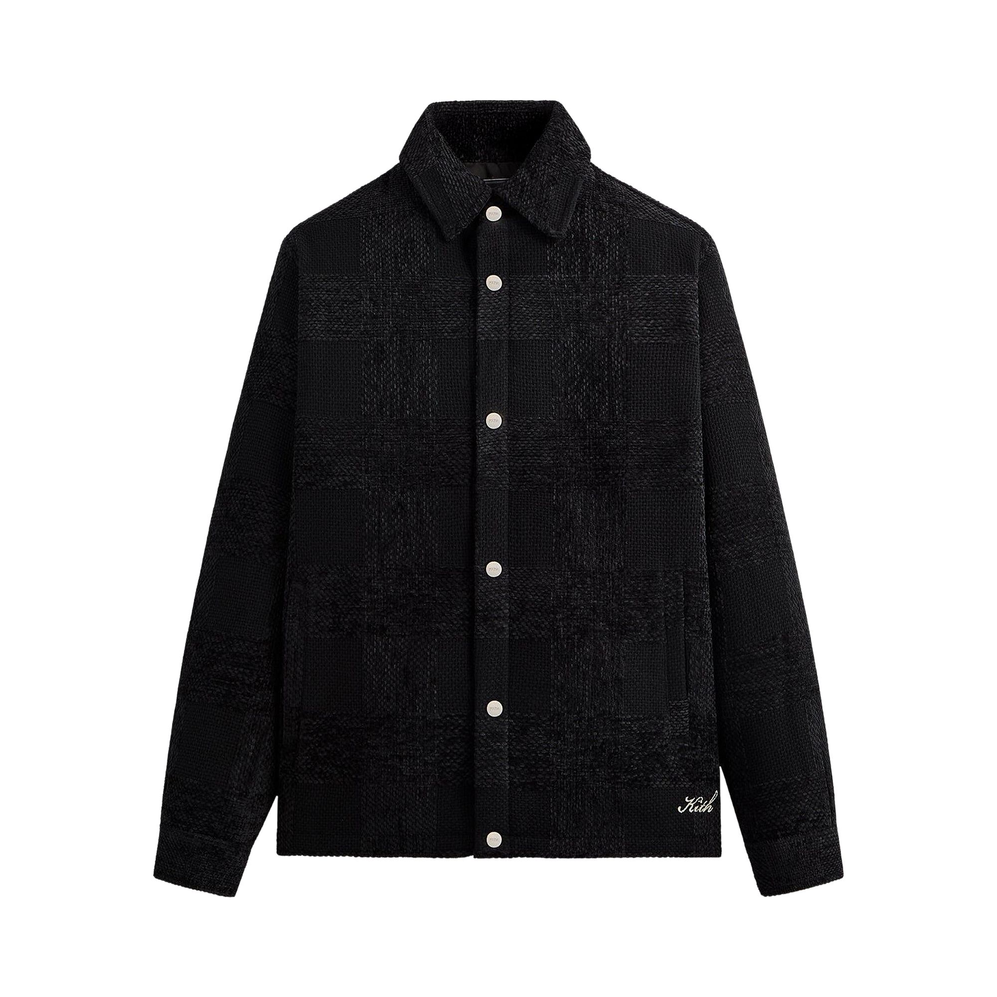 Kith Brixton Puffed Shirt Jacket - Black | Editorialist