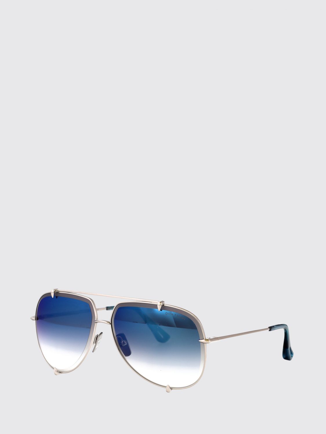 Dita Aviator Sunglasses In Silver - 10% Off | Editorialist