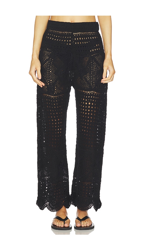 AGUA BENDITA Wesley Quilt Flared Pants