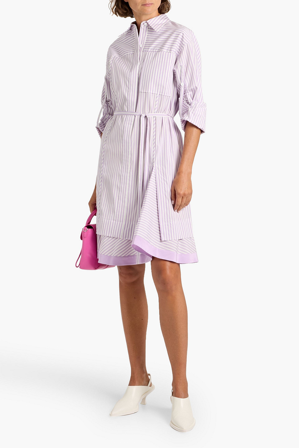 3.1 phillip lim purple dress 3.1 Phillip Lim Sequin Embellished Dress