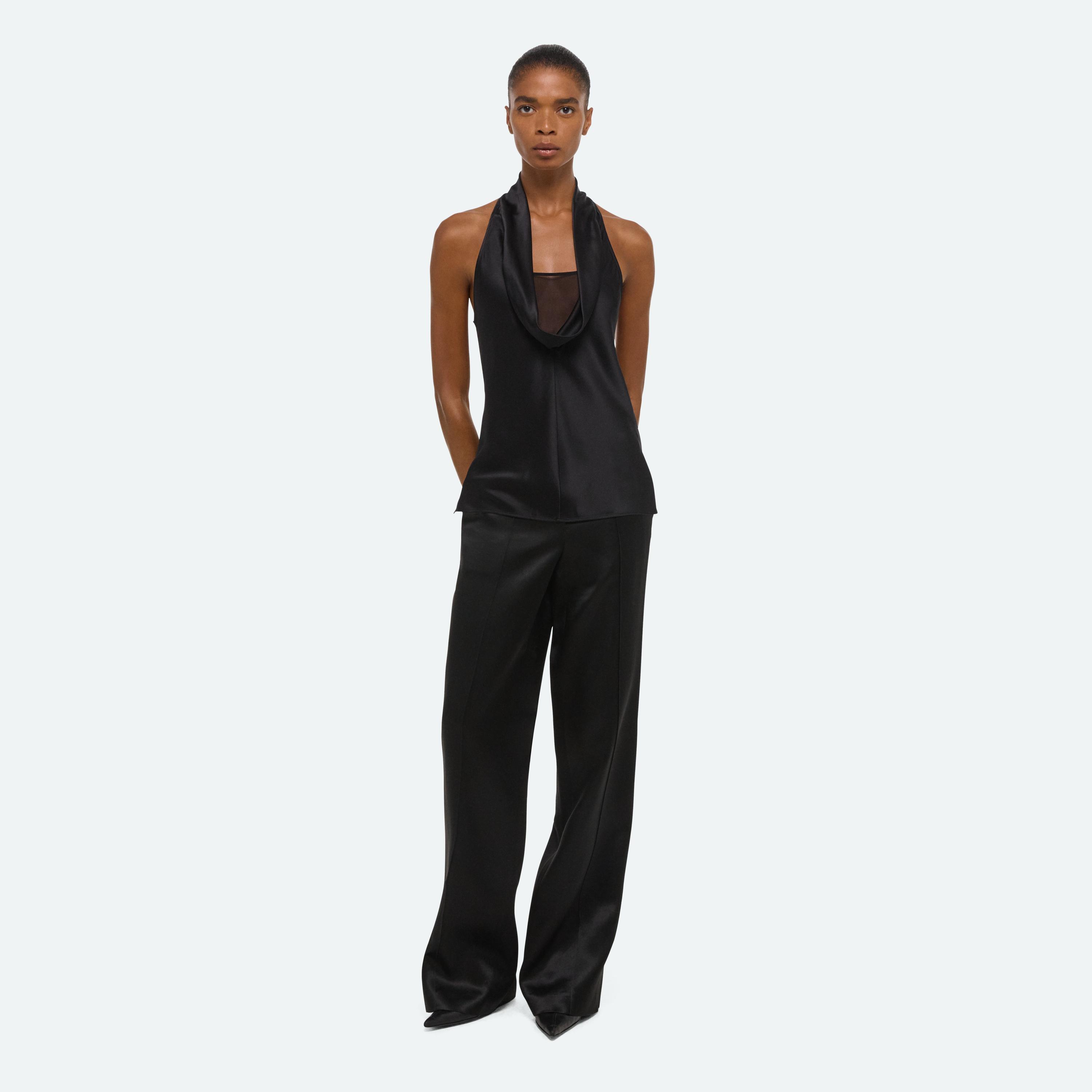 HELMUT LANG Silk U-Neck Top