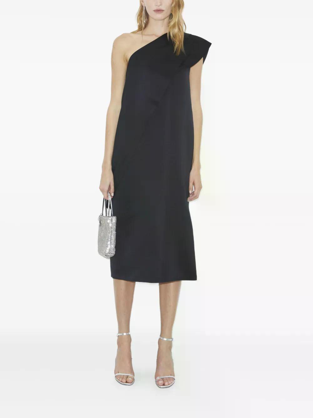 TORY BURCH One-Shoulder Midi Dress