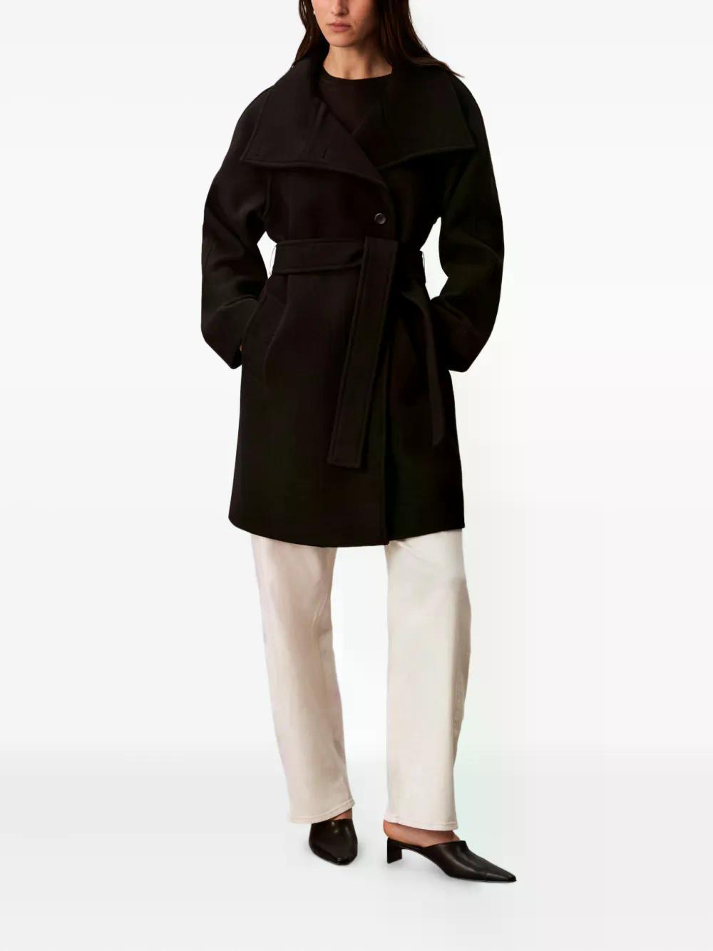 CALVIN KLEIN Belted Coat