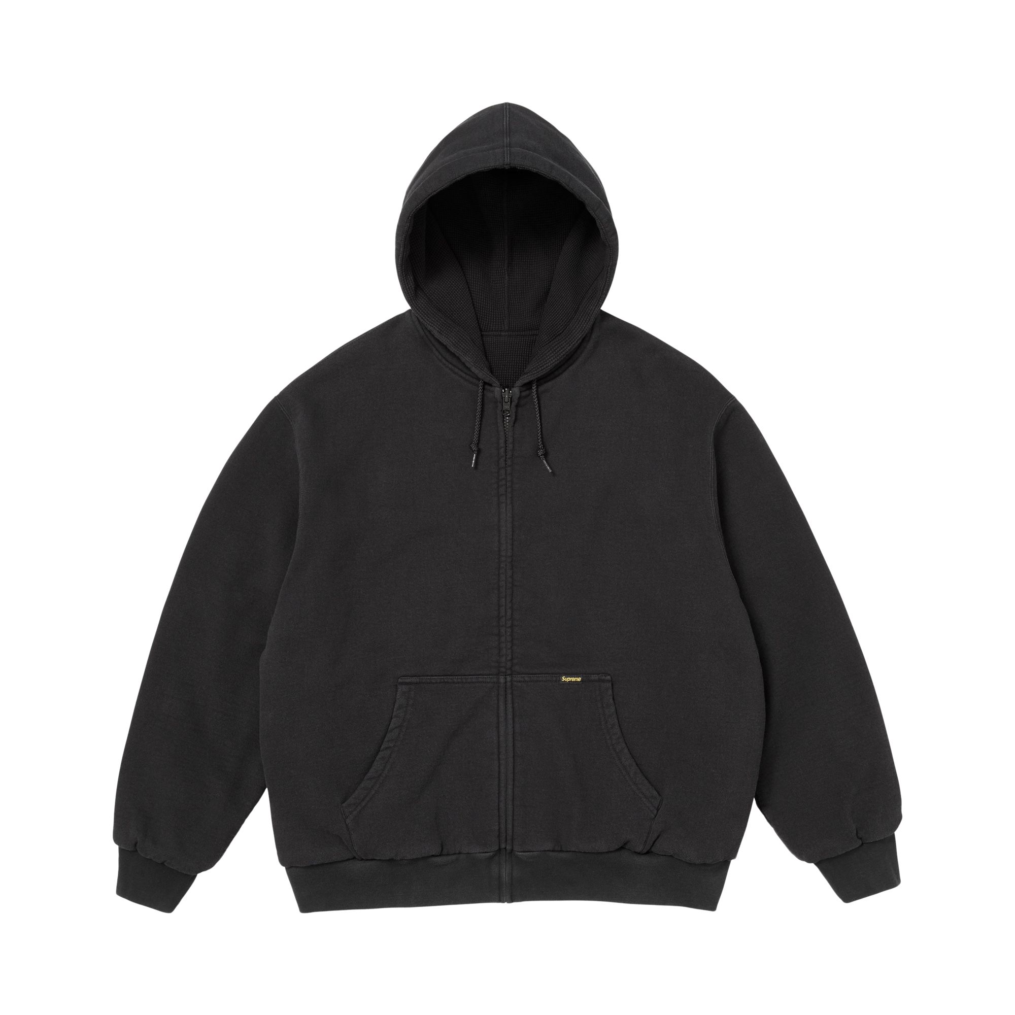 Supreme Reversible Zip Up Hooded Sweatshirt - Black | Editorialist