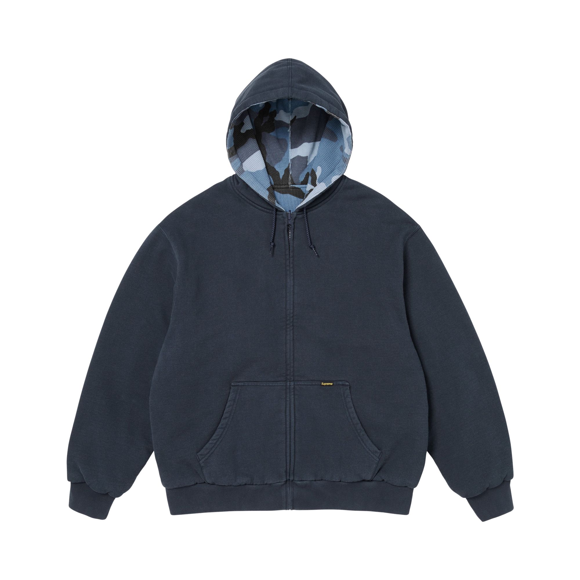 Supreme Work Zip Up Hooded Sweatshirt - Black | Editorialist