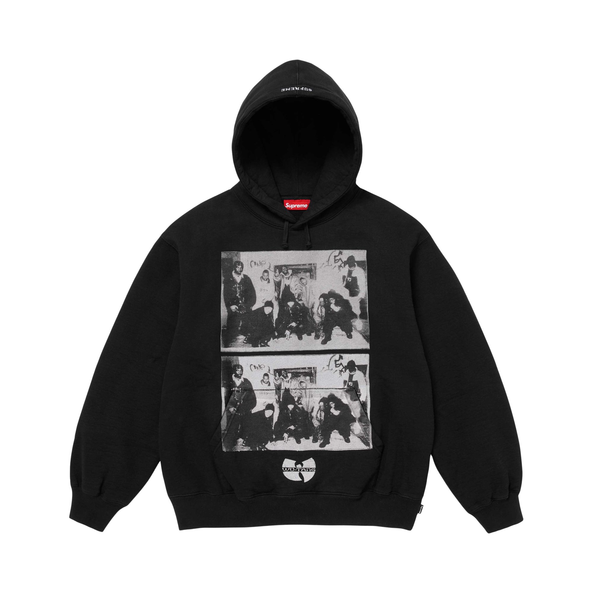 Supreme X Spitfire Zip Up Hooded Sweatshirt - Black | Editorialist