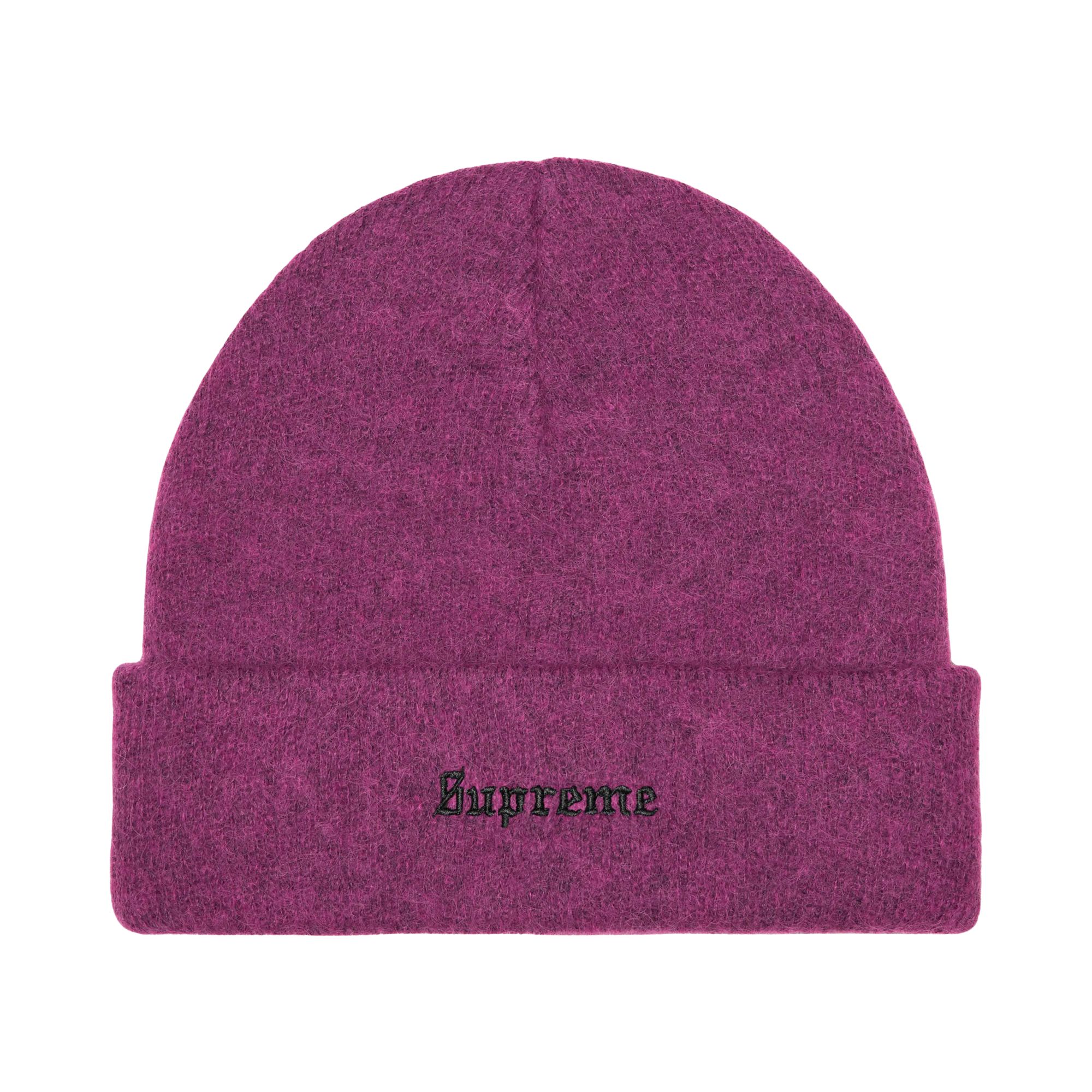 【新品】 Supreme Mohair Beanie 紫 Supreme Mohair Beanie - Purple | Editorialist