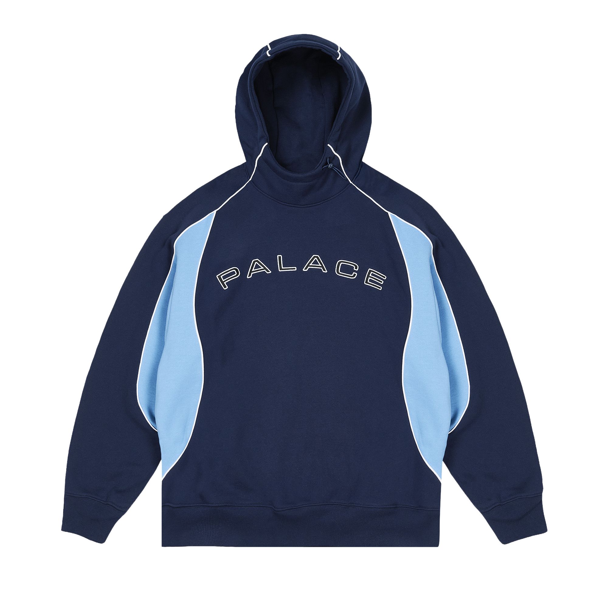 Palace Skyline Hood - Blue | Editorialist