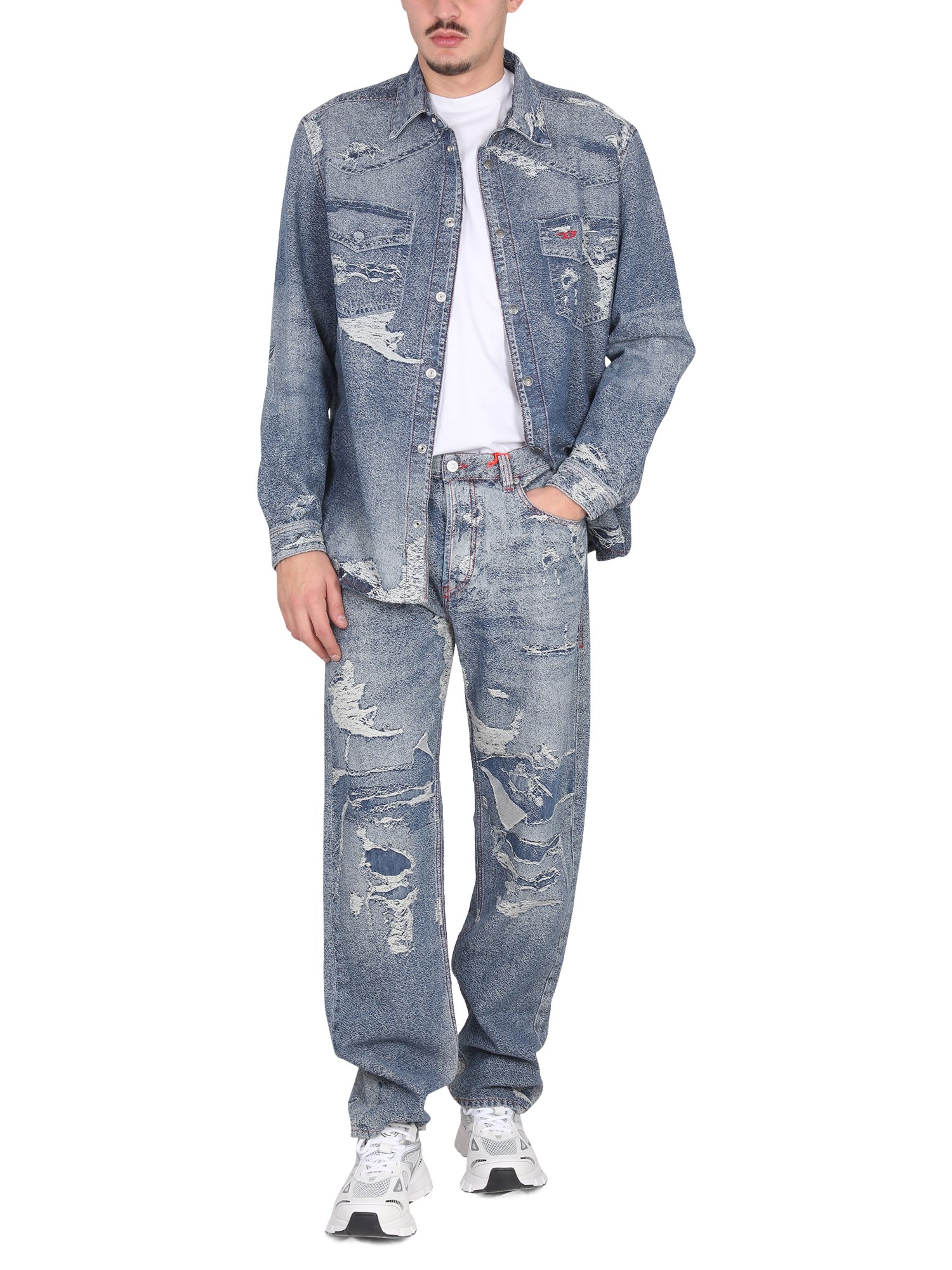 DIESEL® jean shirt