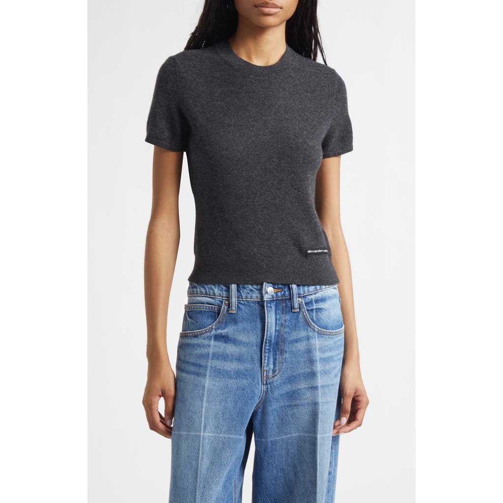 ひめかさん着用　Alexander Wang ハードブレーカーTシャツ Alexander Wang Heartbreaker Graphic T-Shirt In Grey - 62% Off