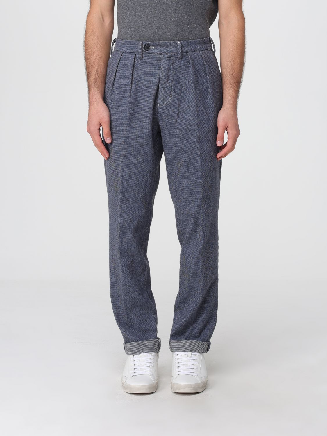 MASON'S Mason's Tailored Pleated Trousers